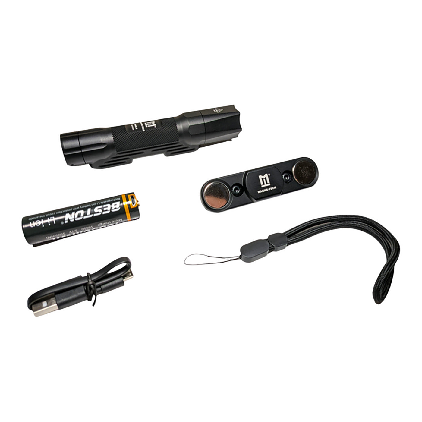 Magne-Tech Rigel II-M: 1100lm Magnetic Weapon Torch Kit For M-Lok Rail ...