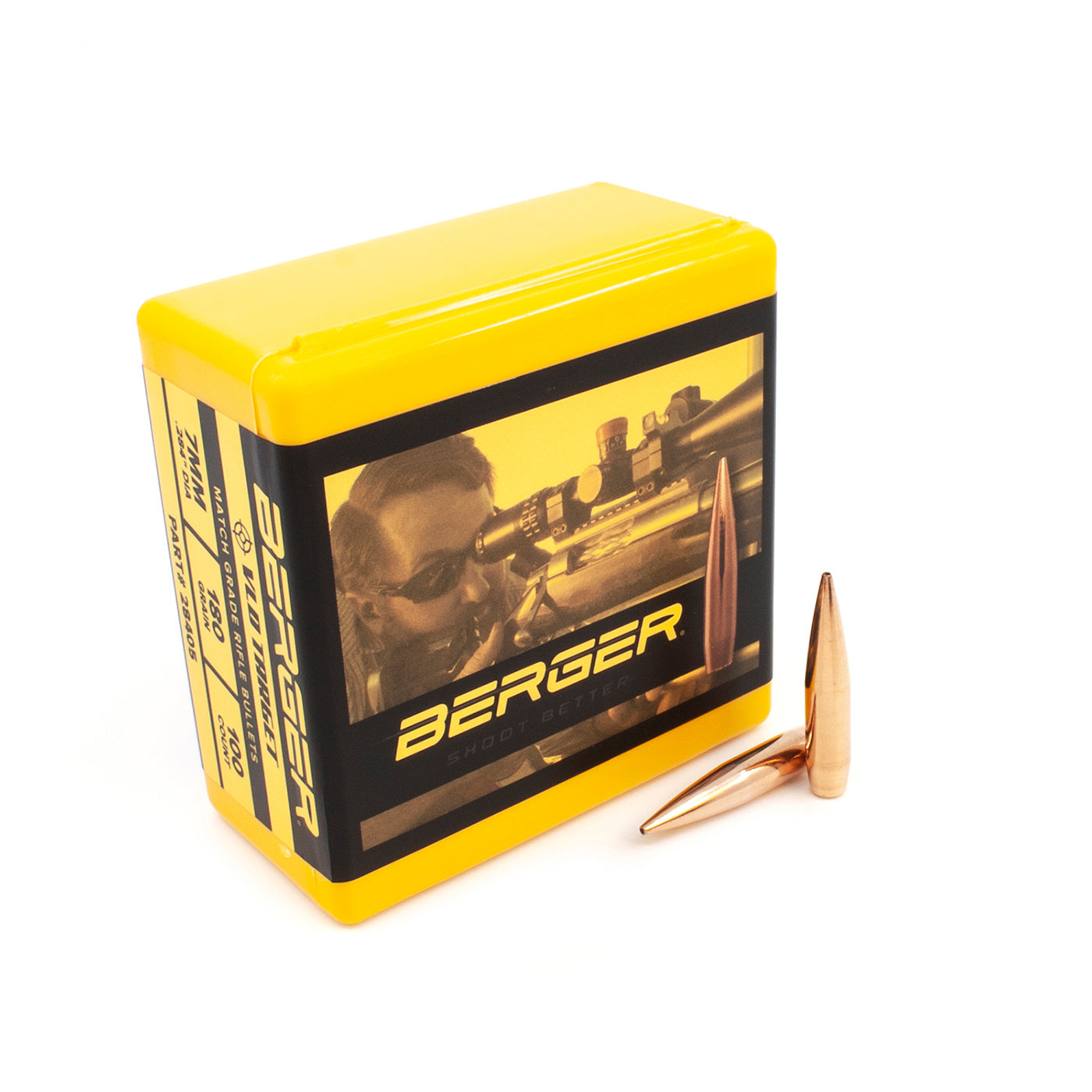 Berger 7mm 180 gr VLD Target - 100 Projectiles – Venture Hunting