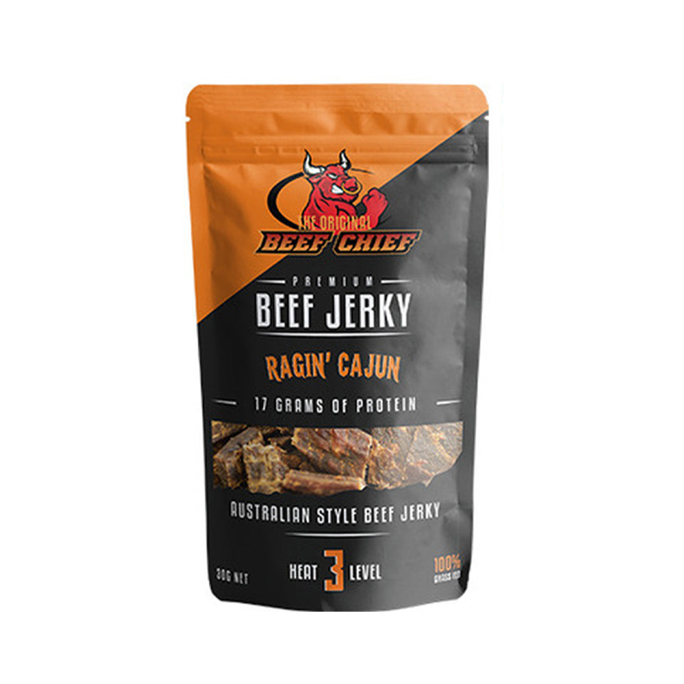 Beef Chief Ragin Cajun Beef Jerky - 50g – Venture Hunting