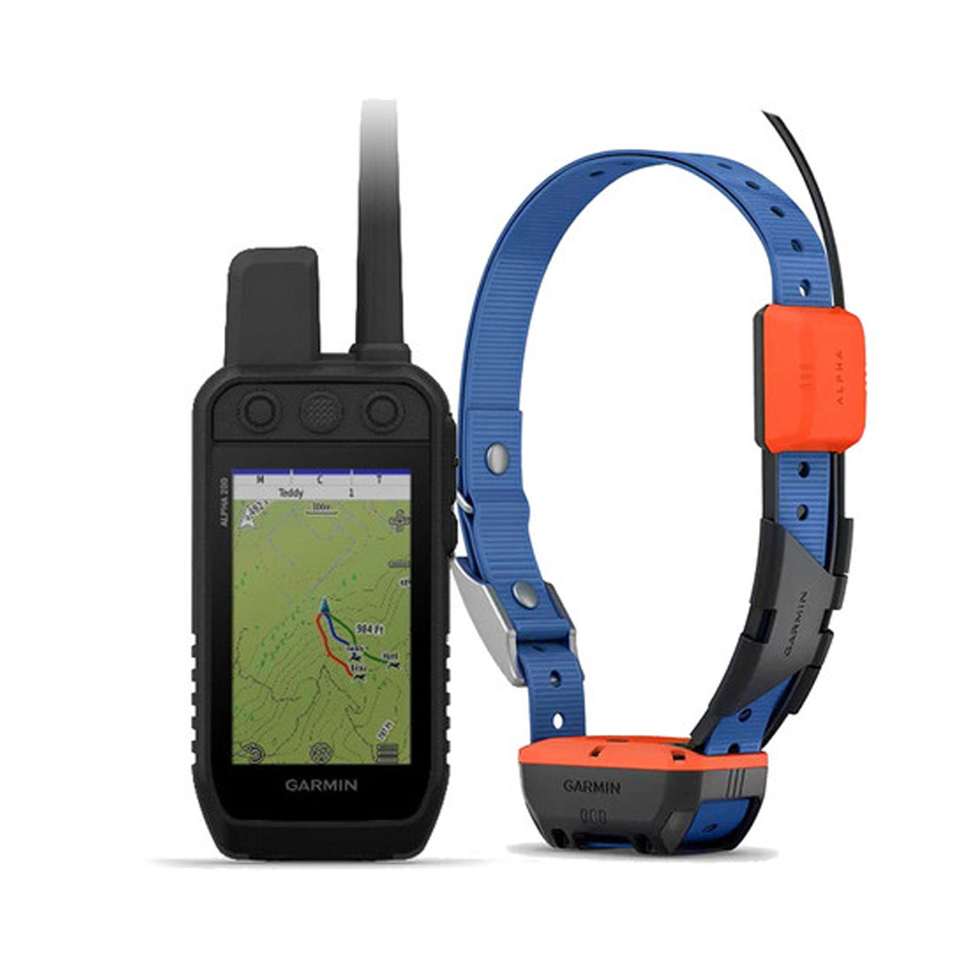 Garmin Alpha 200 Dog Tracking Handheld GPS + T20 Tracking GPS Collar ...