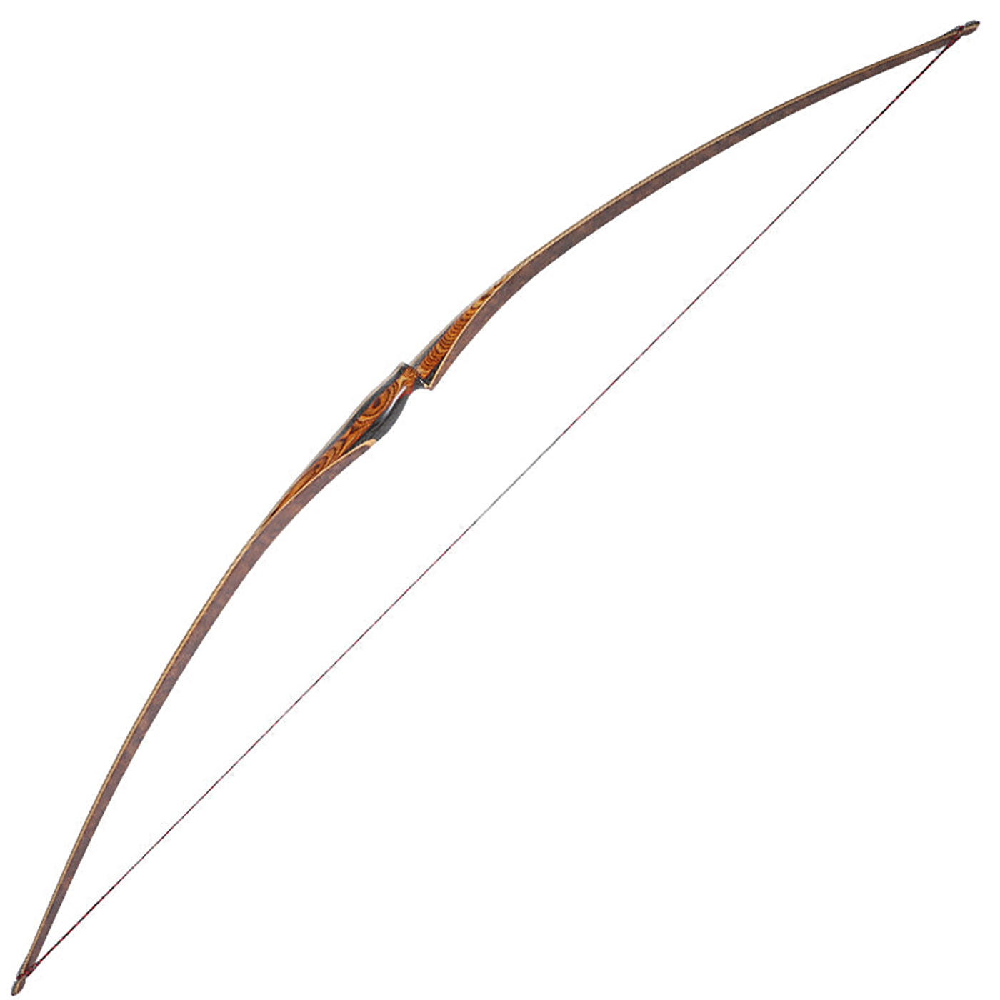 Old Mountain Archery Sniper 68inch Long bow - Left hand 45 Pound ...