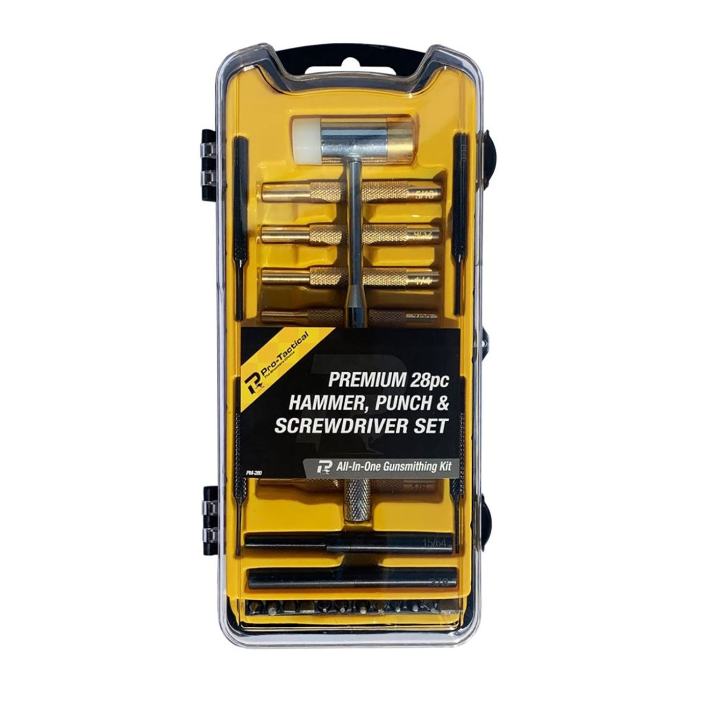 Pro-Tactical Gunsmithing Kit Hammer, Punch & Screwdriver Set – Venture ...