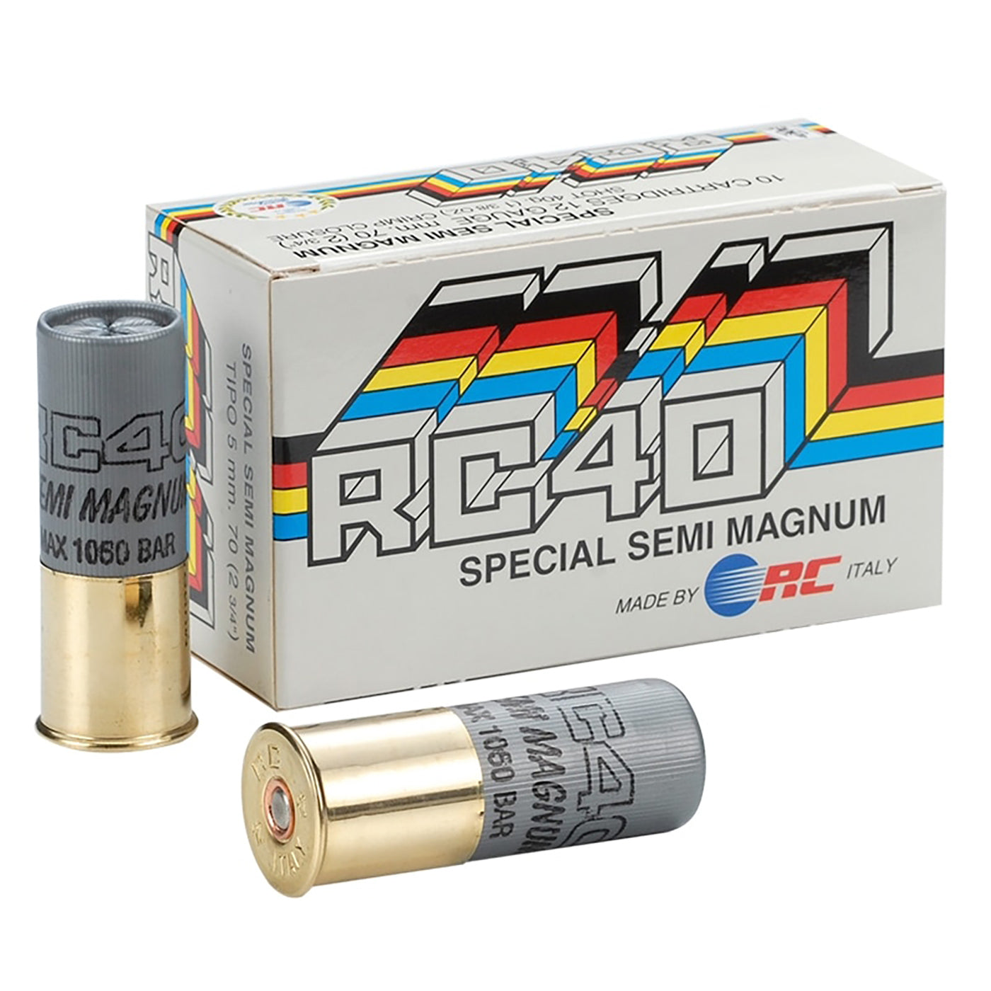 RC 40 Semi Magnum Shot Shell - 40 Gram Load - BB Size 3 - 12G - 10 Rou ...