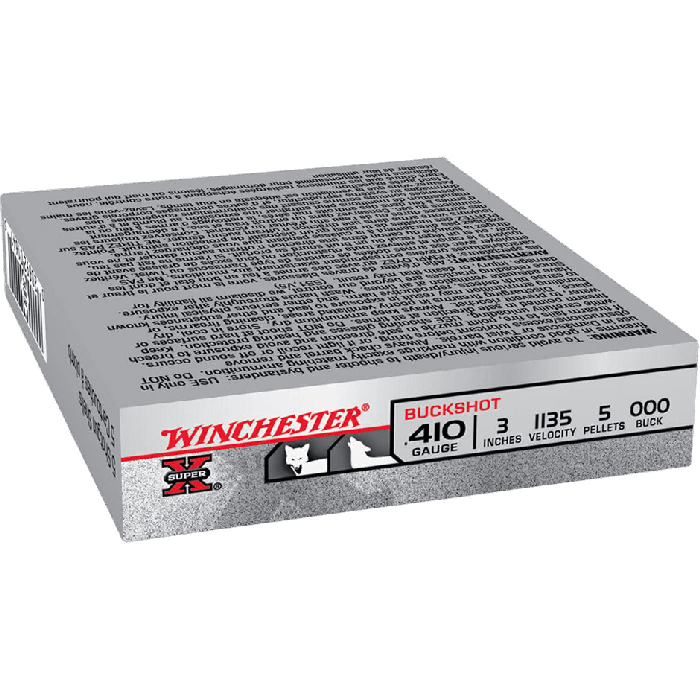 Winchester Super X 410ga OOO 3 5 pellet Shotshell Ammo - 5 Rounds ...